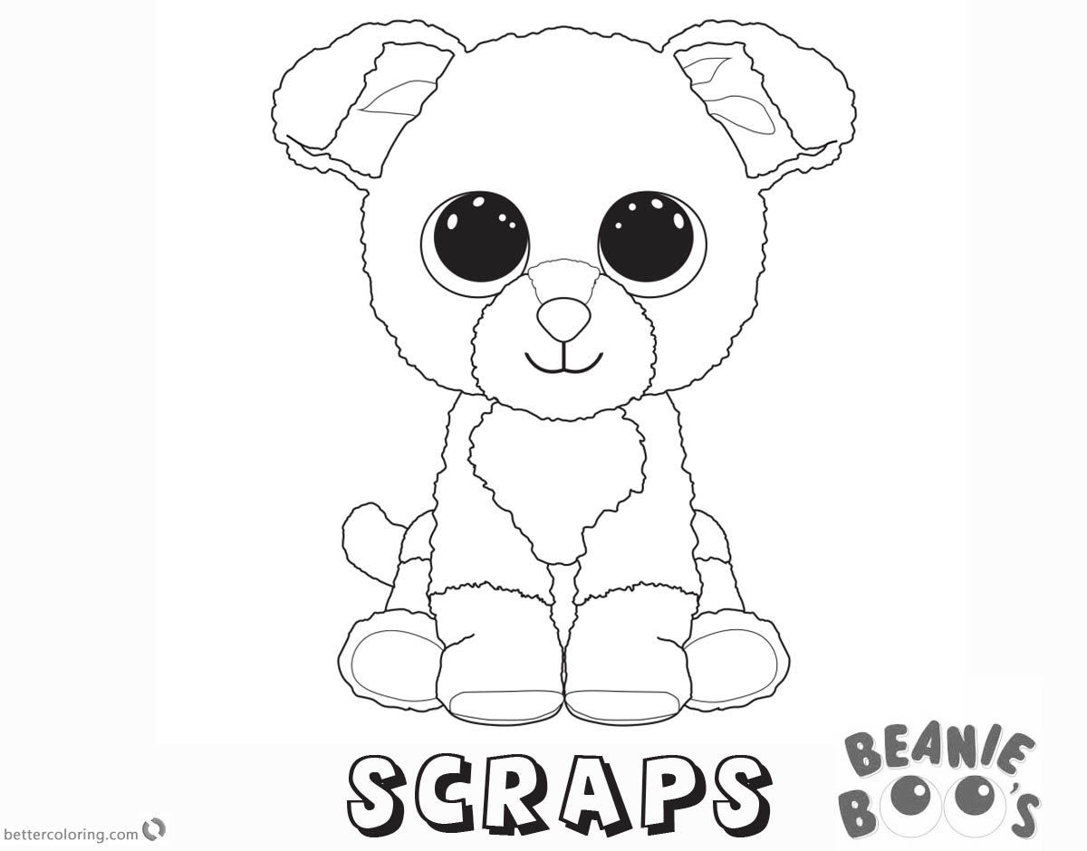 Beanie Boo Coloring pages dog Scraps - Free Printable Coloring Pages Beanie Boo Coloring pages dog Scraps - Free Printable Coloring Pages