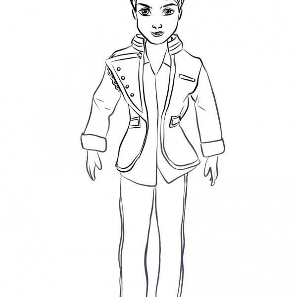 Uma from Descendants 2 Coloring Pages Printable for Kids - Free ...