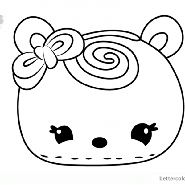 Num Noms Coloring Pages Nana Puffs - Free Printable Coloring Pages