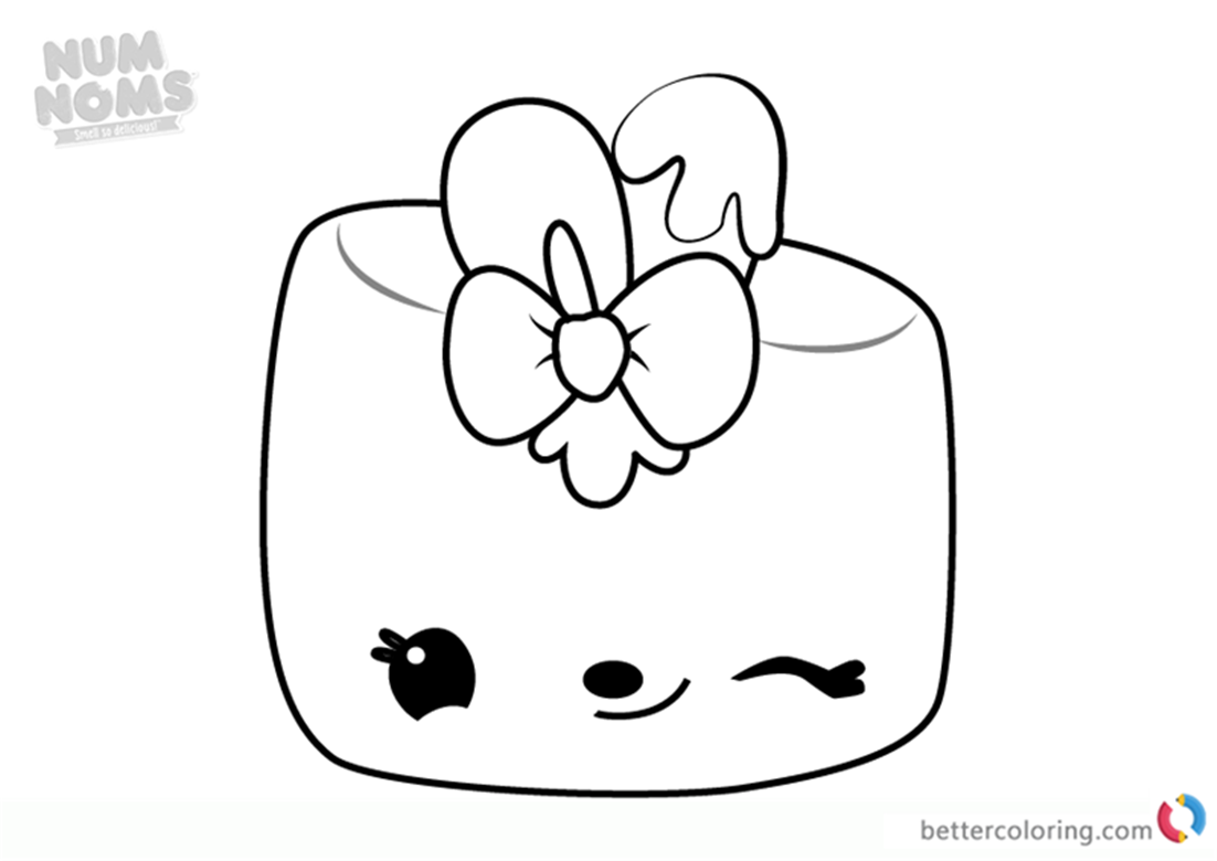 Maya Mallow from Num Noms Colouring Pages Series 3 - Free Printable ...
