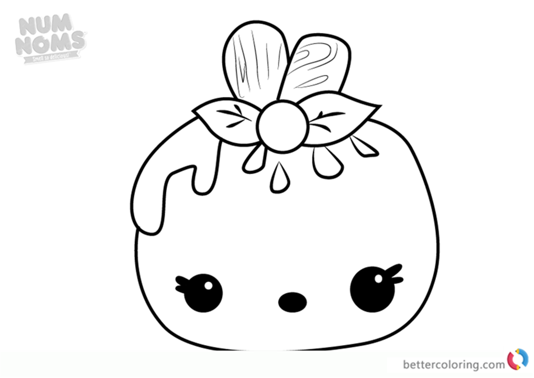Mellie Pop Num Noms Coloring Book - Free Printable Coloring Pages