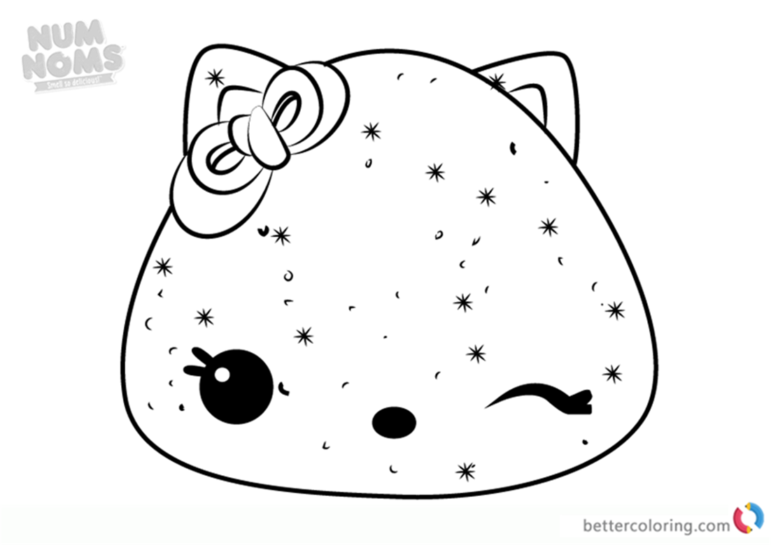 Melon Gummy Stamp-It from Num Noms Coloring Pages Series 3 - Free ...