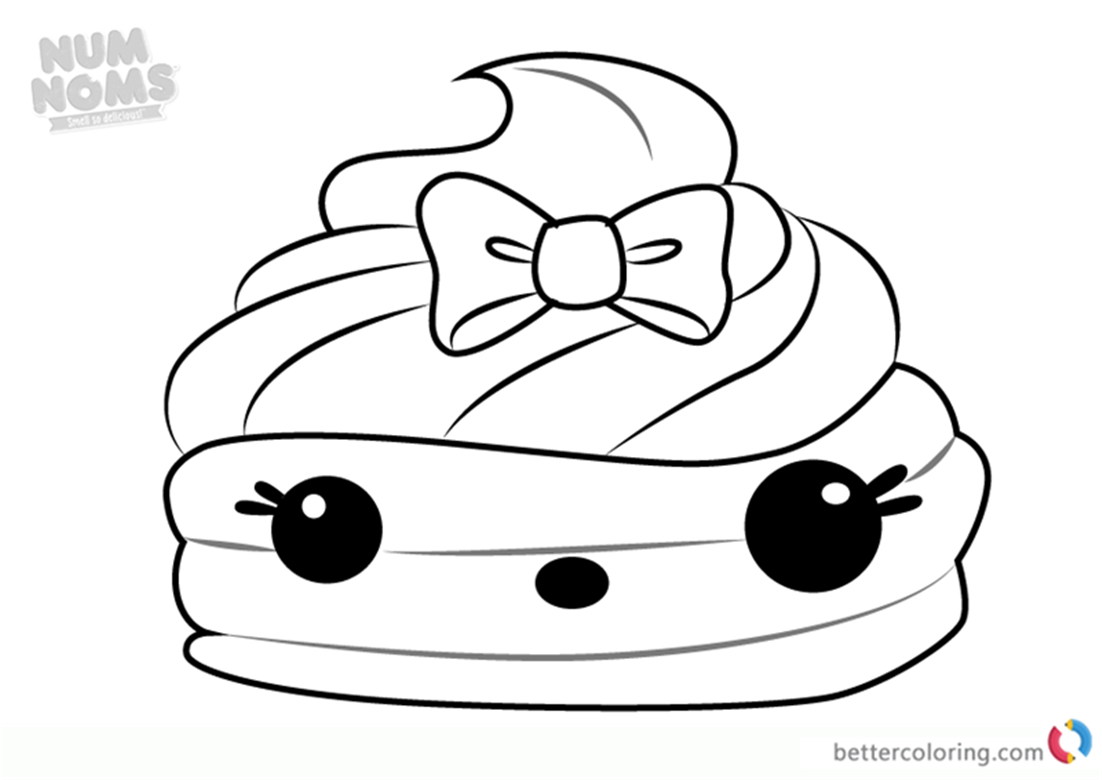Mintee Gloss-Up Num Noms Coloring Pages - Free Printable Coloring Pages