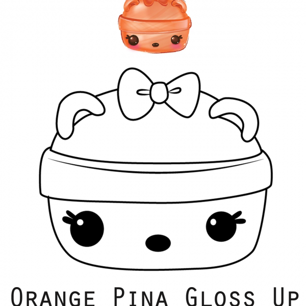 Num Noms Coloring Book Orange Sherbet - Free Printable Coloring Pages