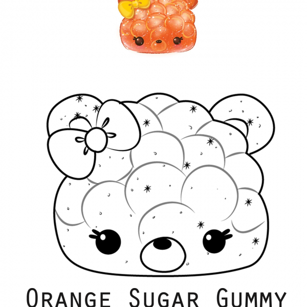 Num Noms Coloring Pages Series 1 Lemony Burst - Free Printable Coloring ...