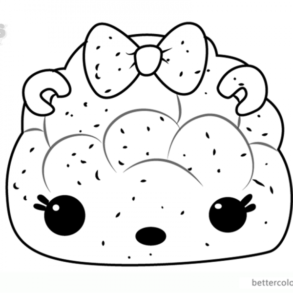 Minty Chip Num Noms Coloring Pages Series 1 - Free Printable Coloring Pages
