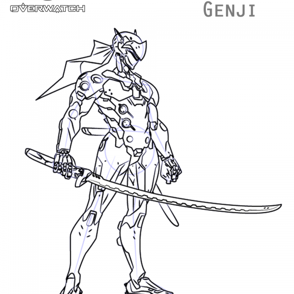 Overwatch Reaper Coloring Pages Coloring Pages