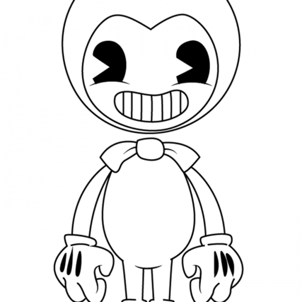 Giant hand bendy and the ink machine coloring pages - brandsmine