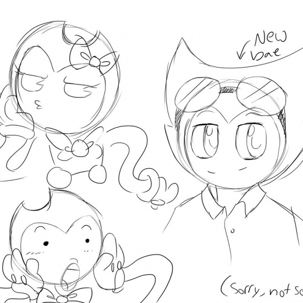 Bendy And Boris Coloring Pages Printable Coloring Pages