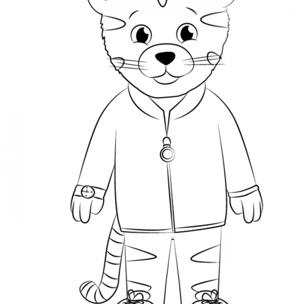 Prince Wednesday from Daniel Tiger Coloring Pages - Free Printable ...