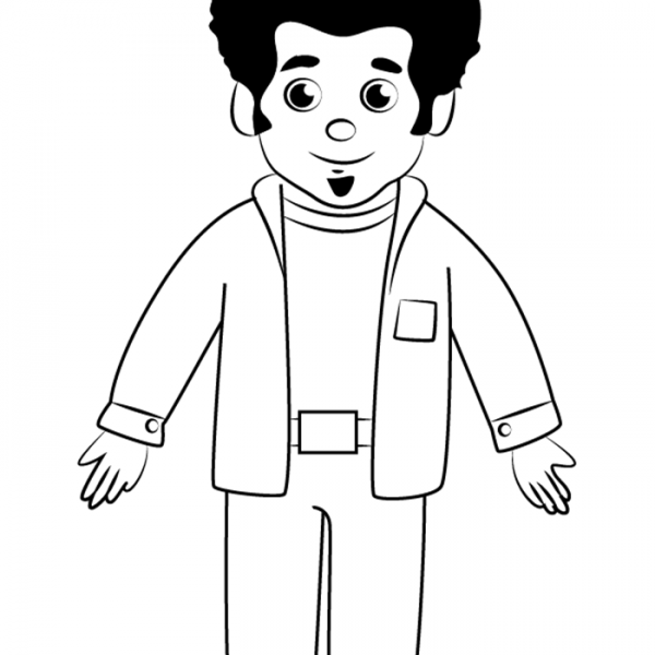 Prince Wednesday from Daniel Tiger Coloring Pages - Free Printable ...