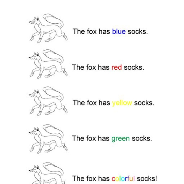 Fox in Socks Coloring Pages - Free Printable Coloring Pages