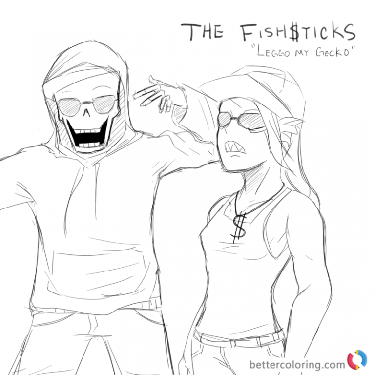 Undertale coloring pages draw the squad by mehplox - Free Printable ...