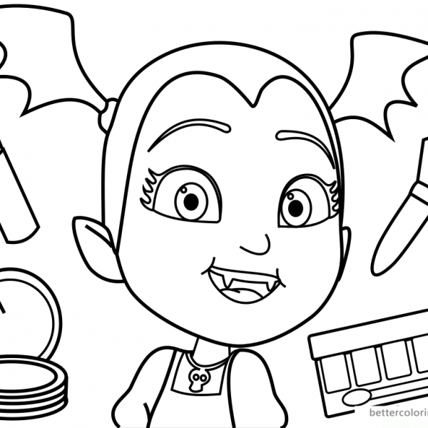 Vampirina Coloring Pages - Free Printable Coloring Pages
