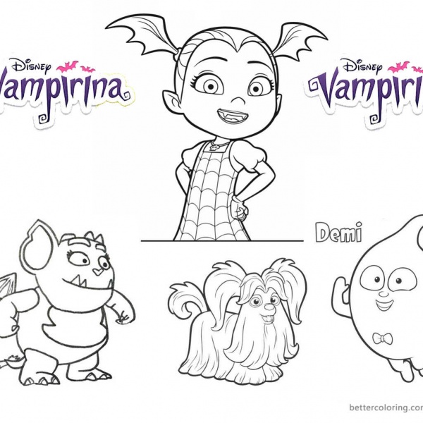 Vampirina Coloring Pages - Free Printable Coloring Pages