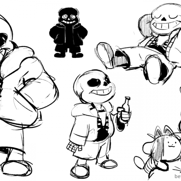 Undertale Coloring Pages - Free Printable Coloring Pages