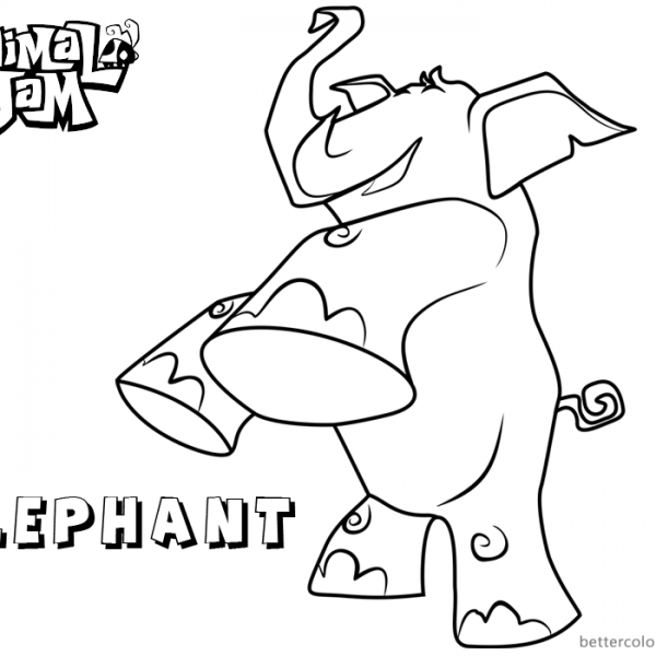 Animal Jam Coloring Pages Arctic Fox - Free Printable Coloring Pages