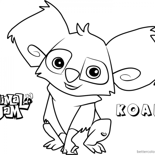 Animal Jam Coloring Pages Fox - Free Printable Coloring Pages
