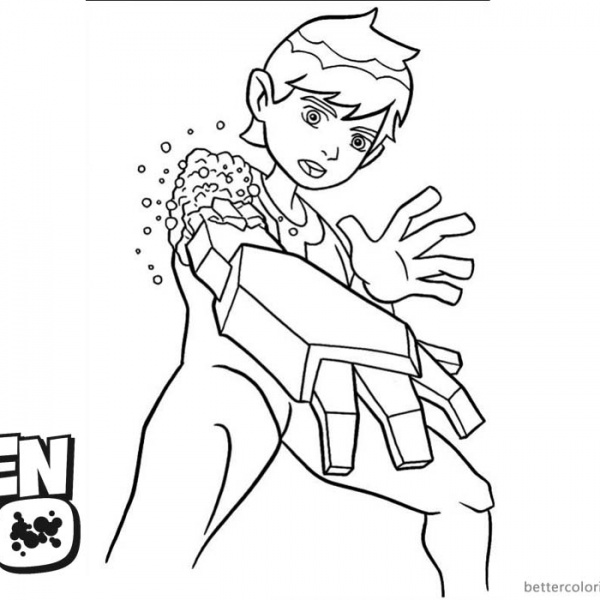 Ben 10 Coloring Pages Alien Force Rath - Free Printable Coloring Pages