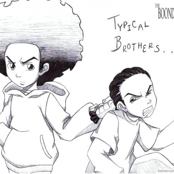 The Boondocks Coloring Pages - Free Printable Coloring Pages
