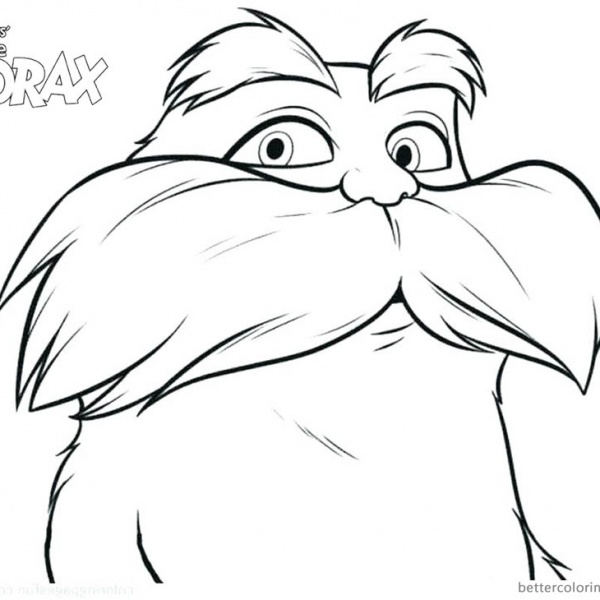 Lorax Coloring Pages - Free Printable Coloring Pages
