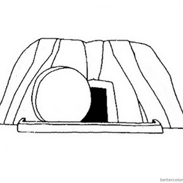 He has Risen Coloring Pages Empty Tomb - Free Printable Coloring Pages