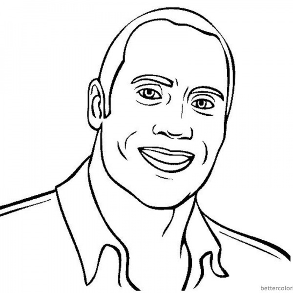 Jumanji Coloring Pages Kevin Hart Line Art - Free Printable Coloring Pages