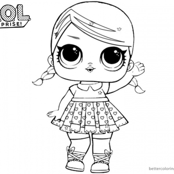 Mermaid Lol Doll Coloring Page Coloring Pages