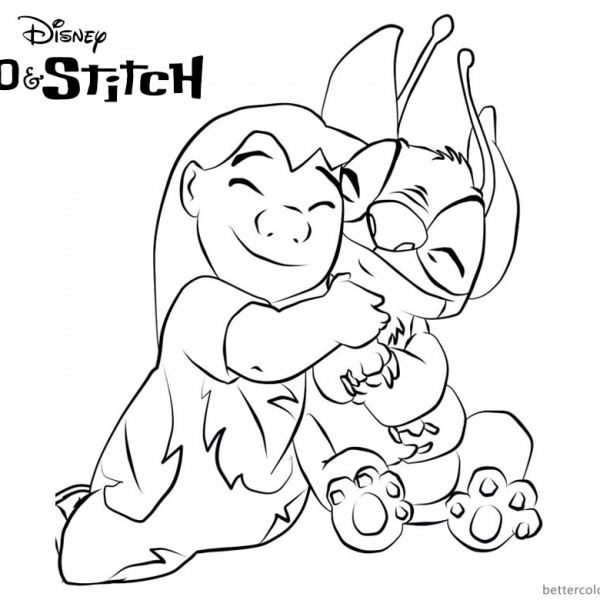 Lilo and Stitch Coloring Pages Math Problem and Paint Number Worksheet ...