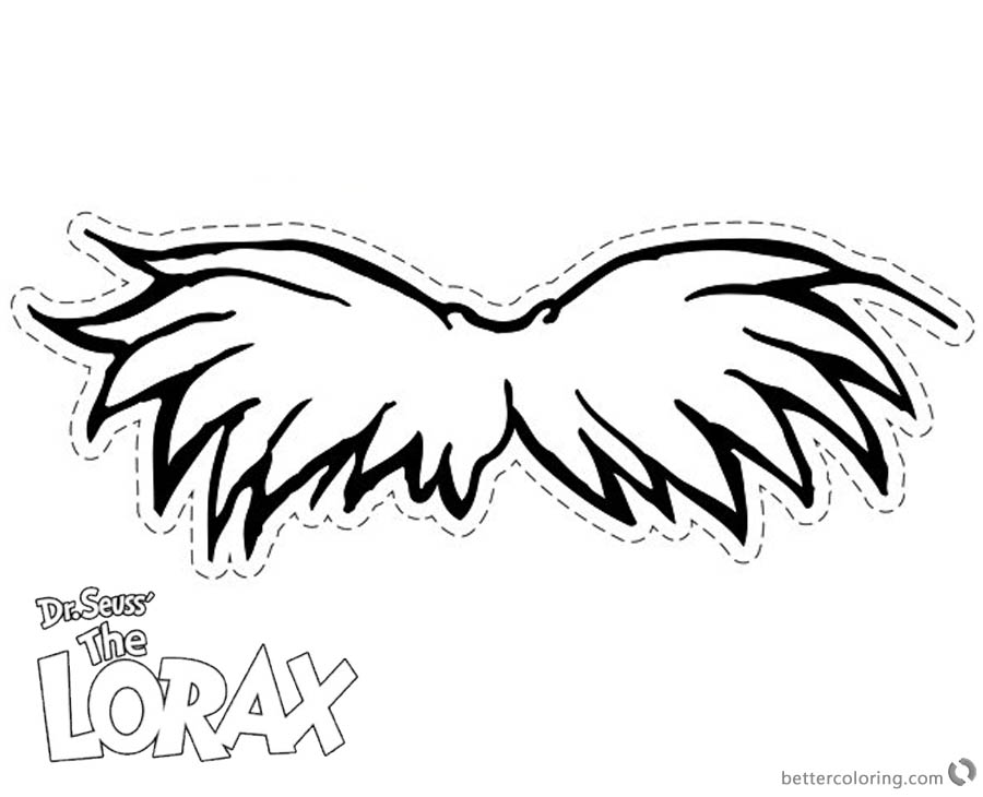 Lorax Coloring Pages Printable Portal Tribun