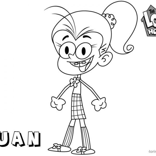 The Loud House Coloring Pages - Free Printable Coloring Pages
