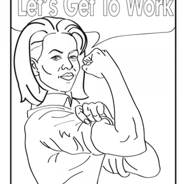 Michelle Obama Coloring Pages - Free Printable Coloring Pages