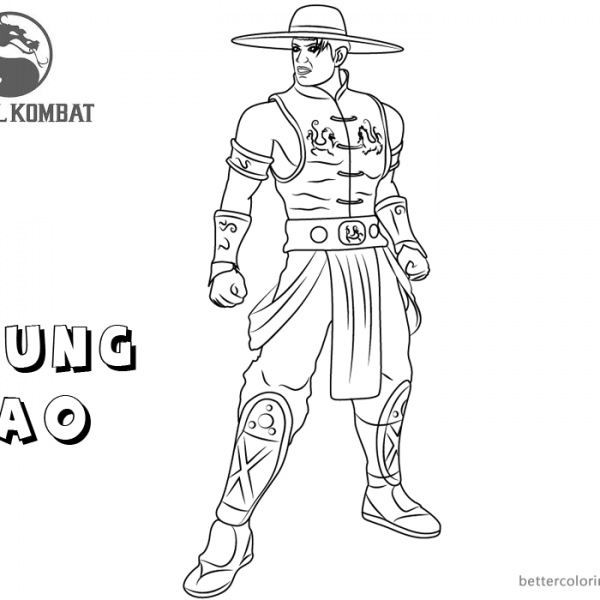 Mortal Kombat Coloring Pages Kitana - Free Printable Coloring Pages
