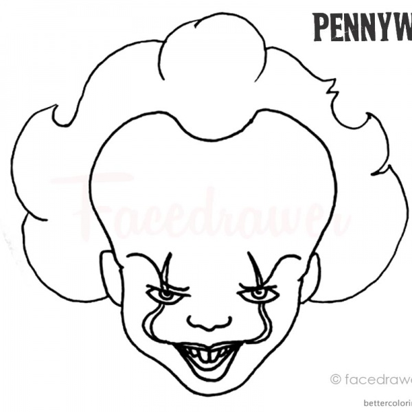 Pennywise Coloring Pages - Free Printable Coloring Pages