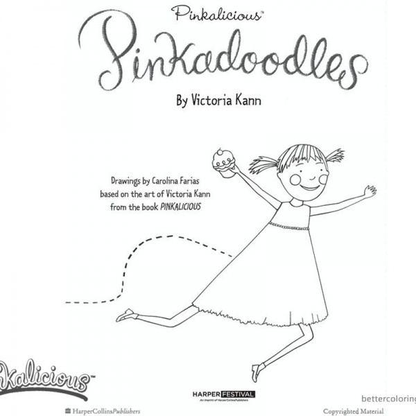 Pinkalicious Coloring Pages - Free Printable Coloring Pages