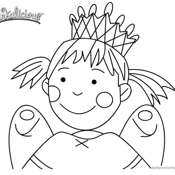 Pinkalicious Coloring Pages - Free Printable Coloring Pages