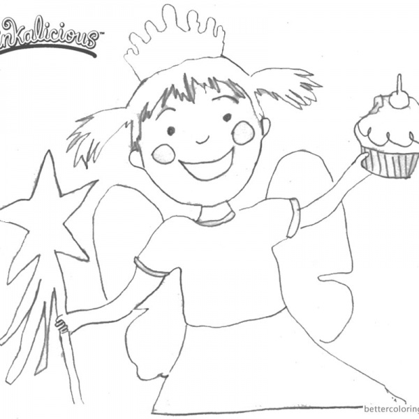 Pinkalicious Coloring Pages - Free Printable Coloring Pages