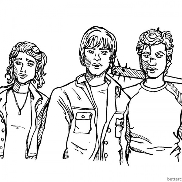 Stranger Things Coloring Pages - Free Printable Coloring Pages