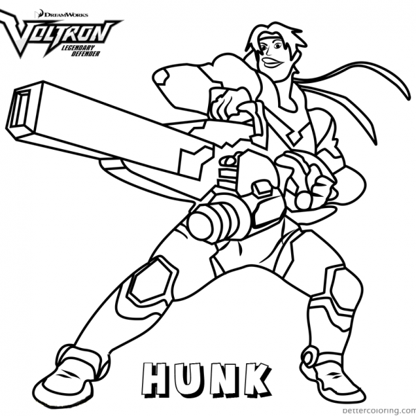 Voltron Coloring Pages Voltron - Free Printable Coloring Pages