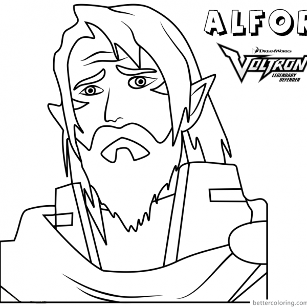 Voltron Coloring Pages Voltron - Free Printable Coloring Pages