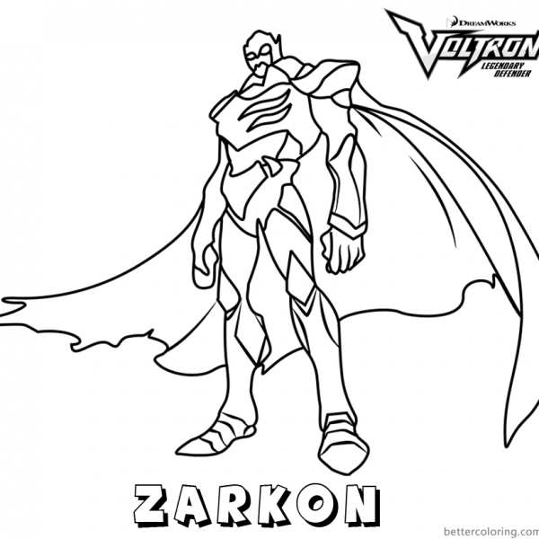 Voltron Coloring Pages King Alfor - Free Printable Coloring Pages