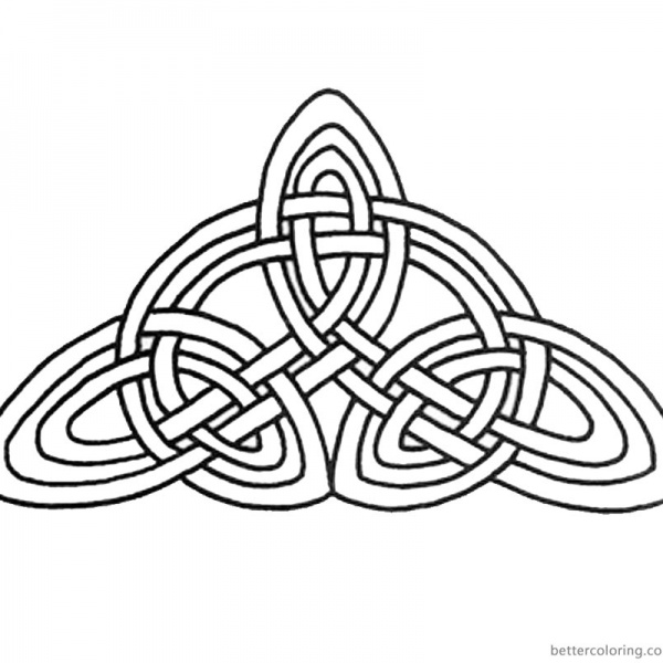 Celtic Knot Coloring Pages Fergus Scottish Festival and Highland Games ...