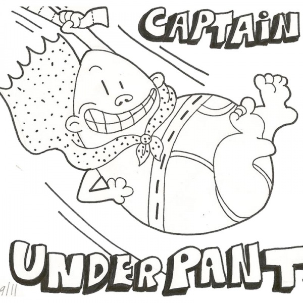Captain Underpants Coloring Pages Mr Krupp - Free Printable Coloring Pages