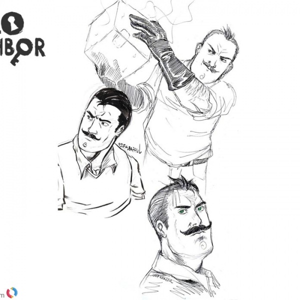 Hello Neighbor Coloring Pages - Free Printable Coloring Pages