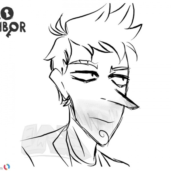 Hello Neighbor Coloring Pages - Free Printable Coloring Pages