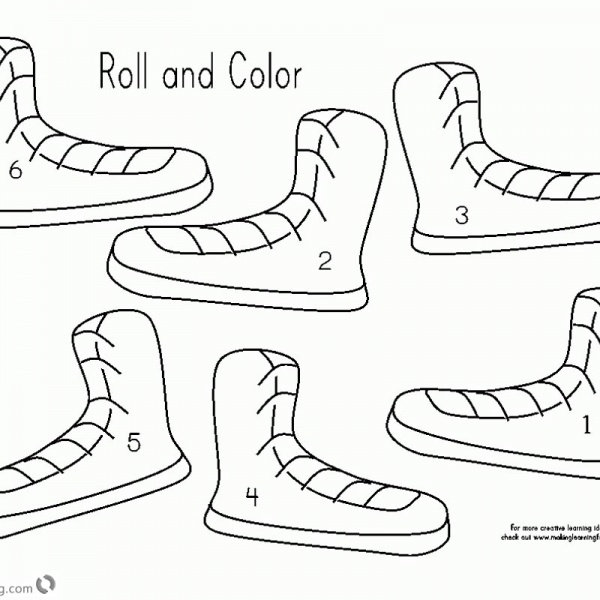 Pete Cat Shoes Shoe Template Coloring Sneaker Clipart Printable Pages ...