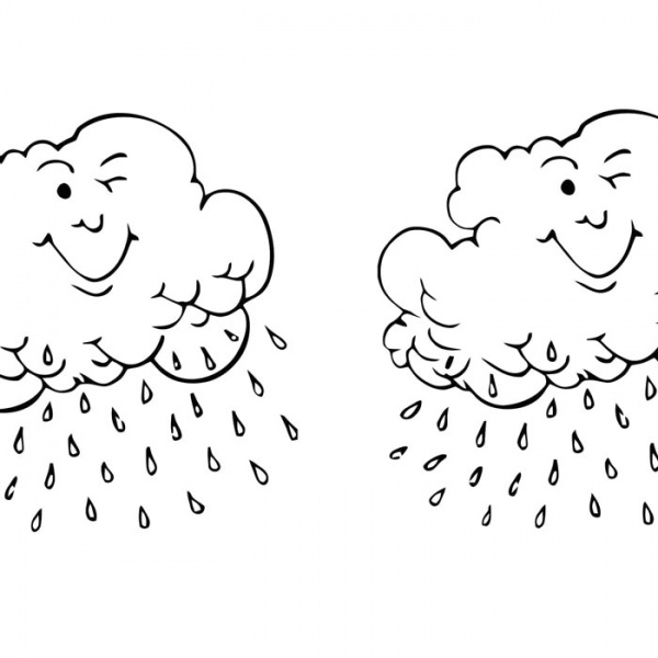 Raindrop Coloring Pages - Free Printable Coloring Pages