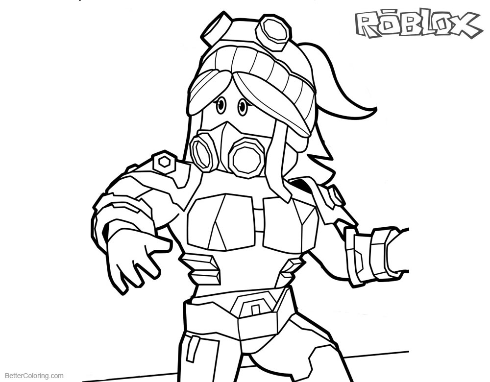 Roblox Girl Coloring Pages - Free Printable Coloring Pages Roblox Girl Coloring Pages - Free Printable Coloring Pages