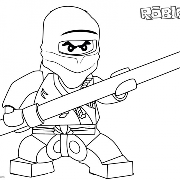 Roblox Noob Coloring Pages Happy Noob - Free Printable Coloring Pages