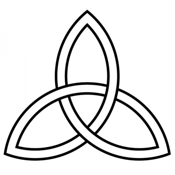 Celtic Knot Coloring Pages Round Stained Glass Panel - Free Printable ...